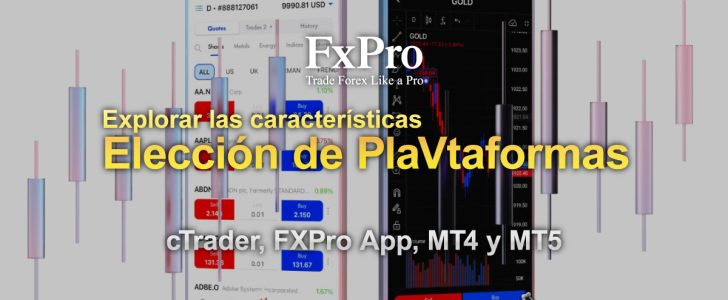 Elección de Plataformas con FXPro | FXPro Trader, cTrader, FXPro App ...